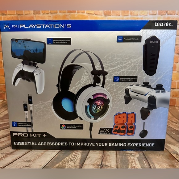 Video Games & Consoles | Bionik Pro Kit 1755635 For Ps5 Playstation 5 W ...